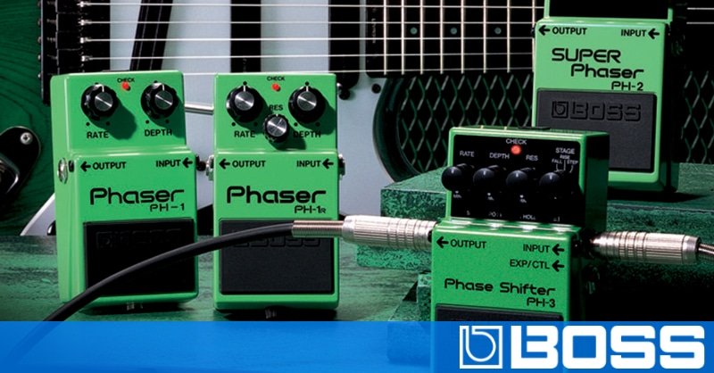 I Heart Guitar: Comparing The BOSS Phaser Family - Roland Indonesia Blog